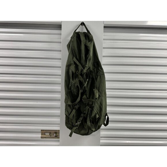 Bags | Us Military Army Improved Duffle Bag Back Pack Od Green Side Zip ...